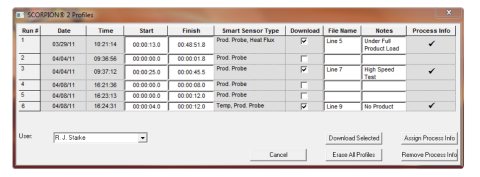 SCORPION ® Software | SV8 | Reading Thermal - Reading Thermal